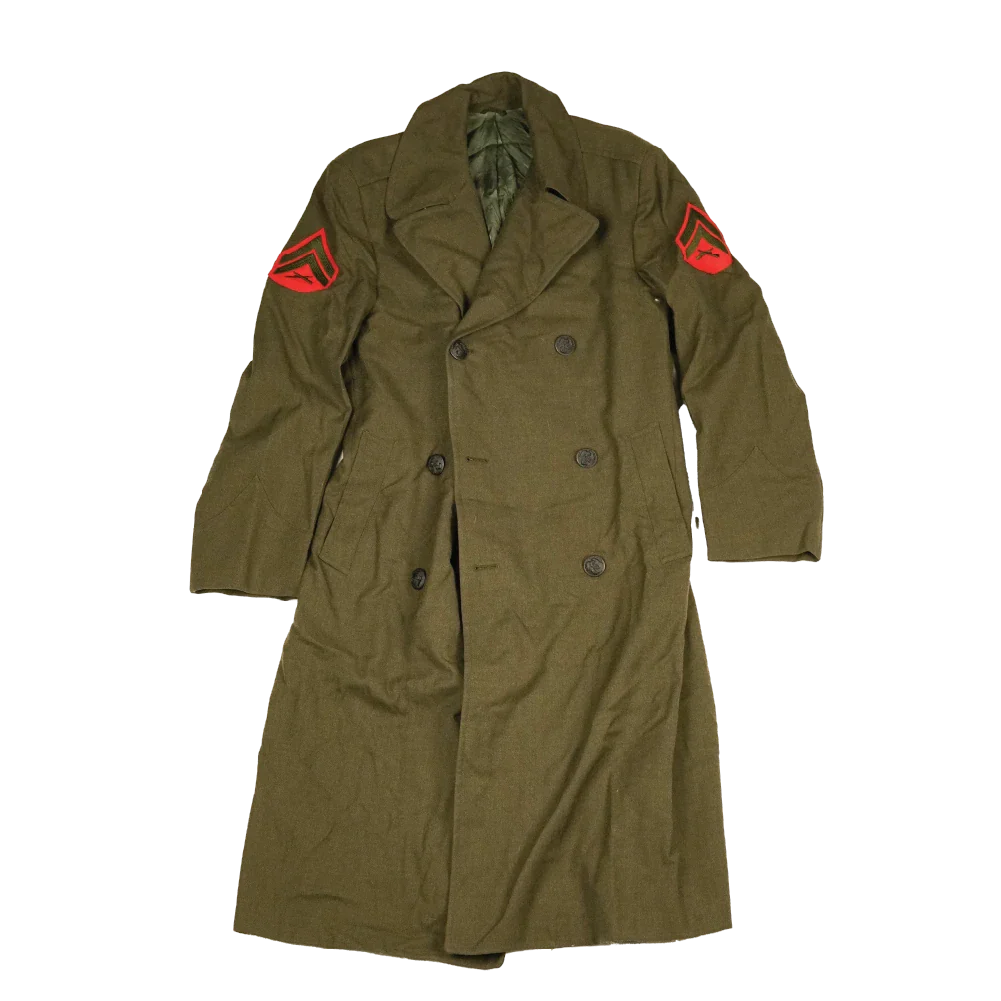 USMC Wool Overcoat - Small