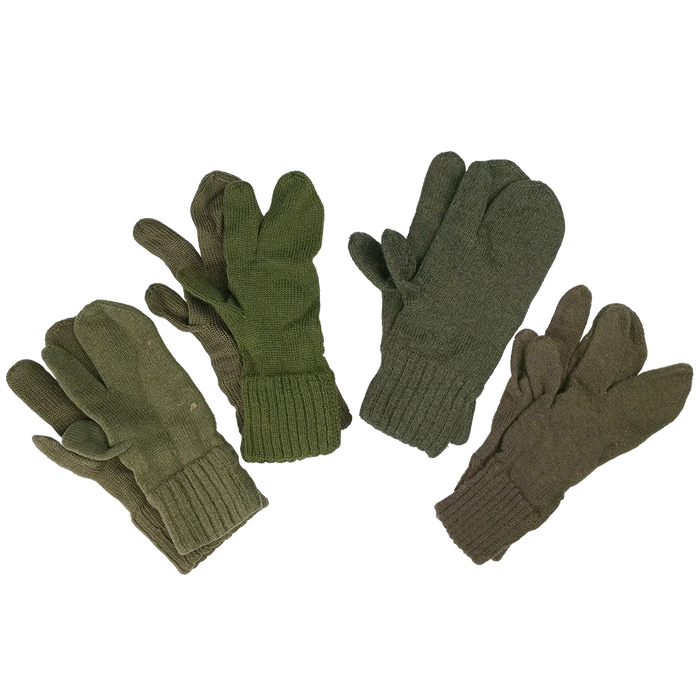 Austrian Army Wool Trigger Mittens