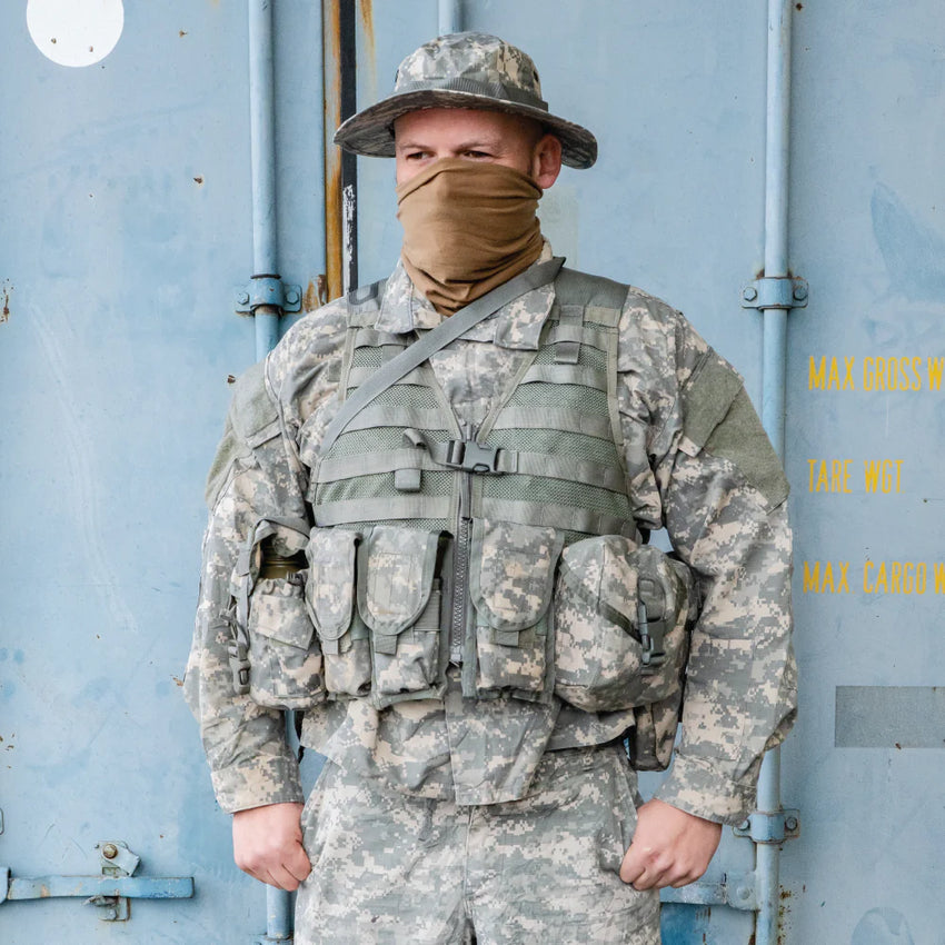 US Army ACU Fighting Load Carrier Vest