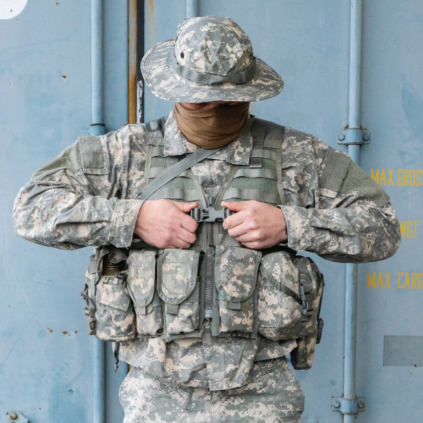 US Army ACU Fighting Load Carrier Vest