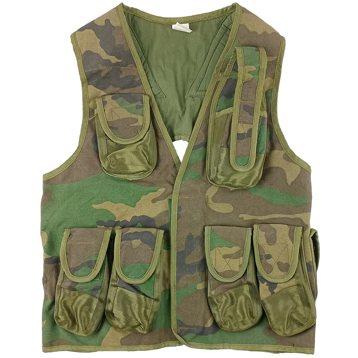 Turkish Army Woodland Tactical Vest - AK