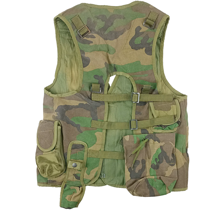 Turkish Army Woodland Tactical Vest - AK
