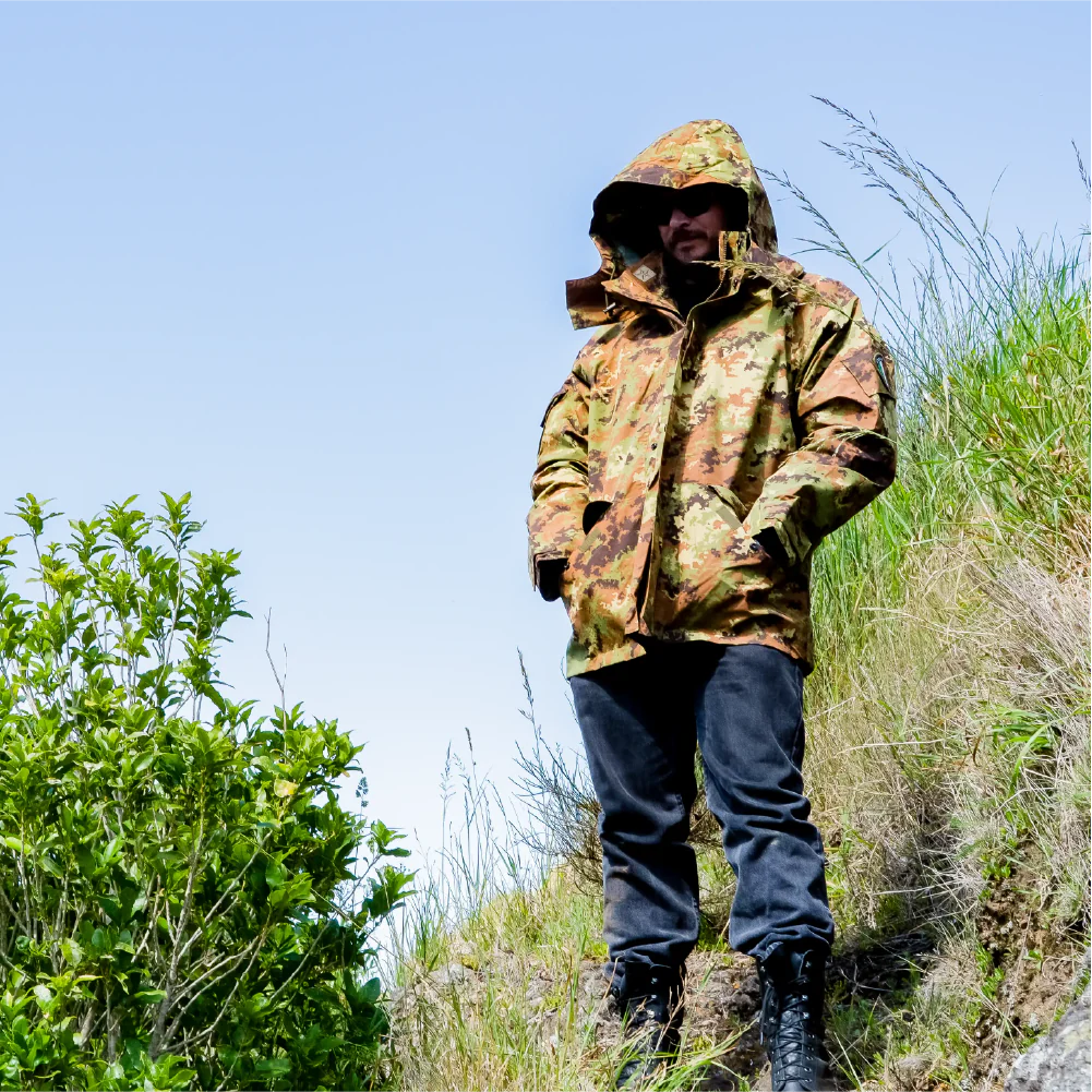 Italian Army Vegetato Wet Weather Jacket
