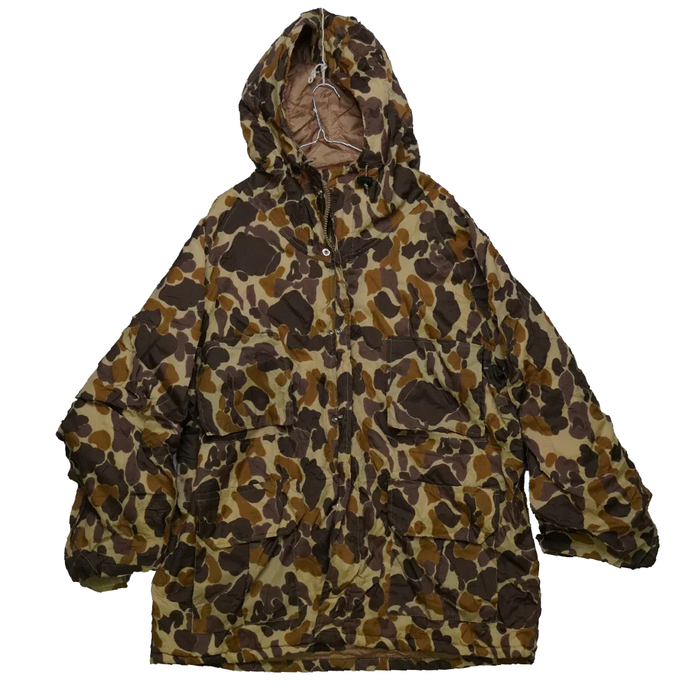 Gamehide Duck Hunter Camo Lined Jacket w/ Hood - XLarge