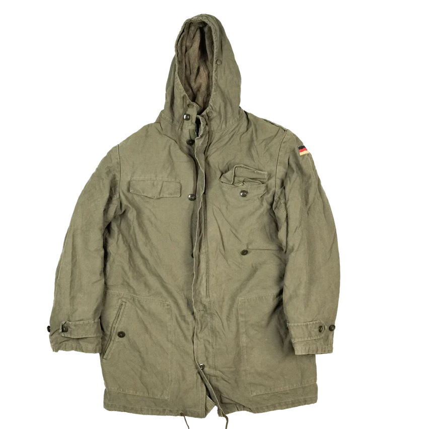 German Olive Drab Parka - Commercial Copy - XS (Kids)