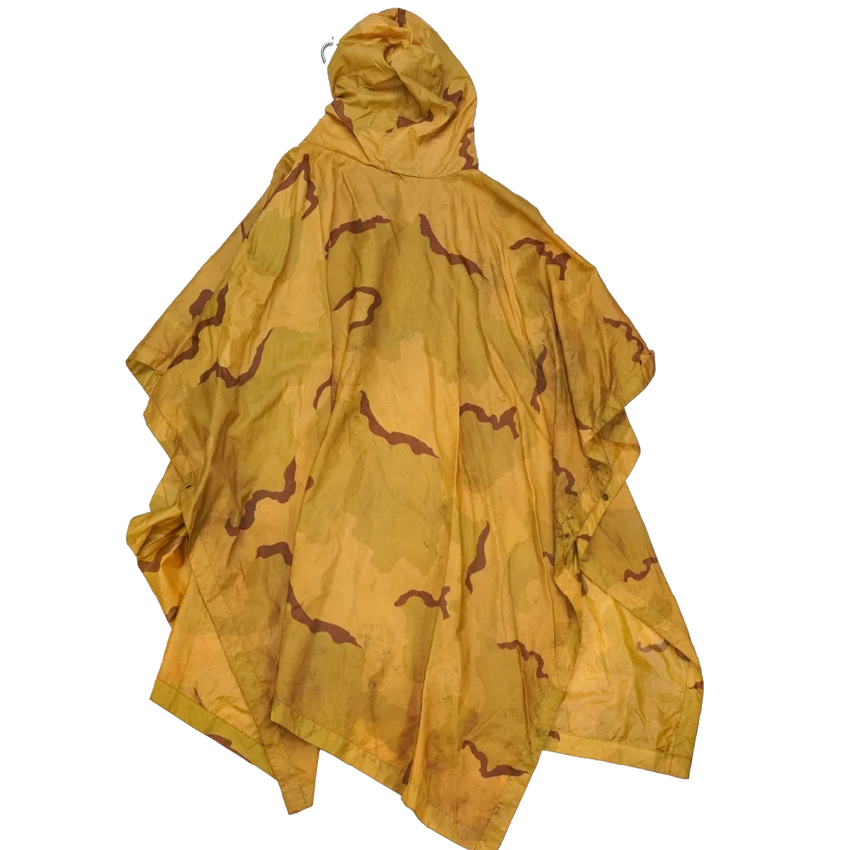 Production Made 3 Colour Desert Poncho, Item 4