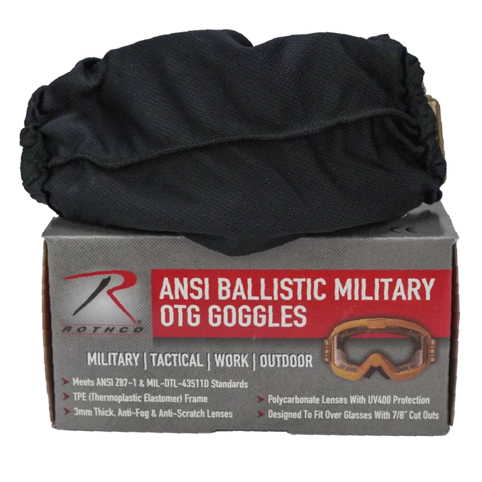 Rothco Tan Ballistic OTG Goggles