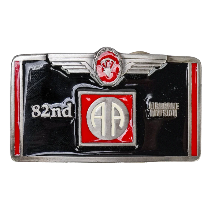 US Made 82nd Airborne Belt Buckle