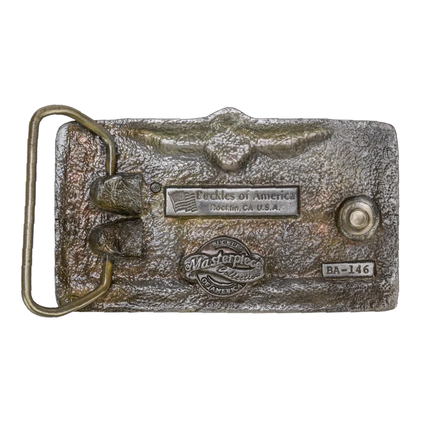 US Made 82nd Airborne Belt Buckle