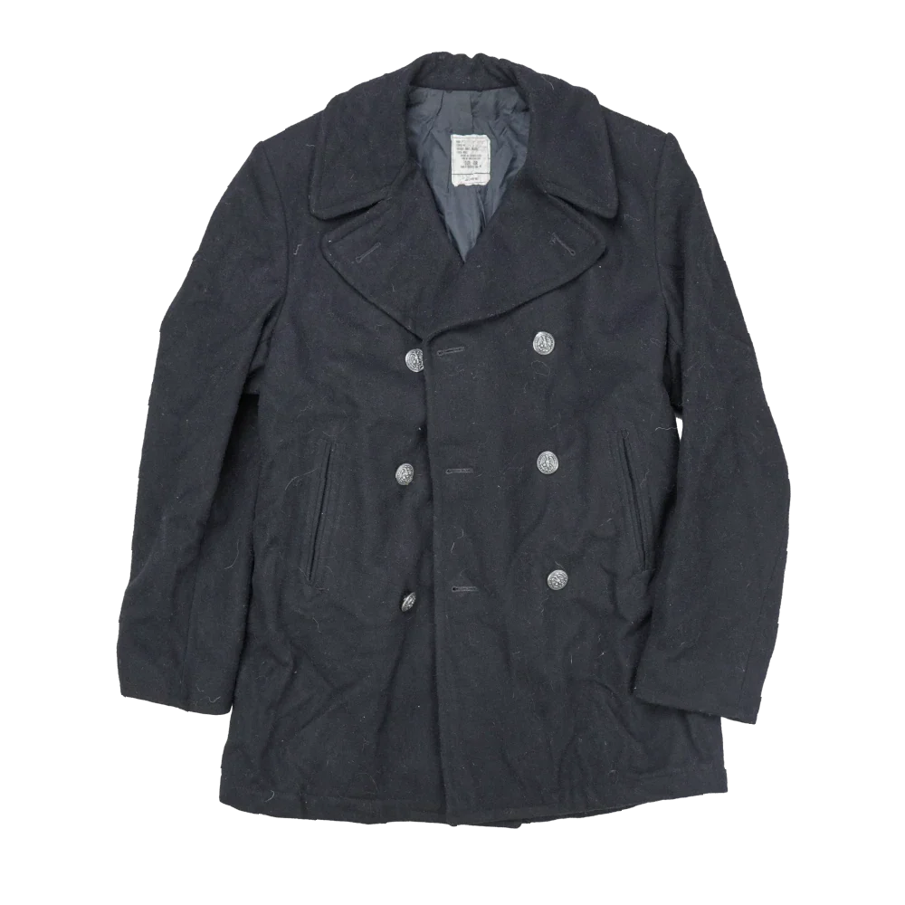 US Navy Wool Pea Coat - 40R Item 2 - Medium