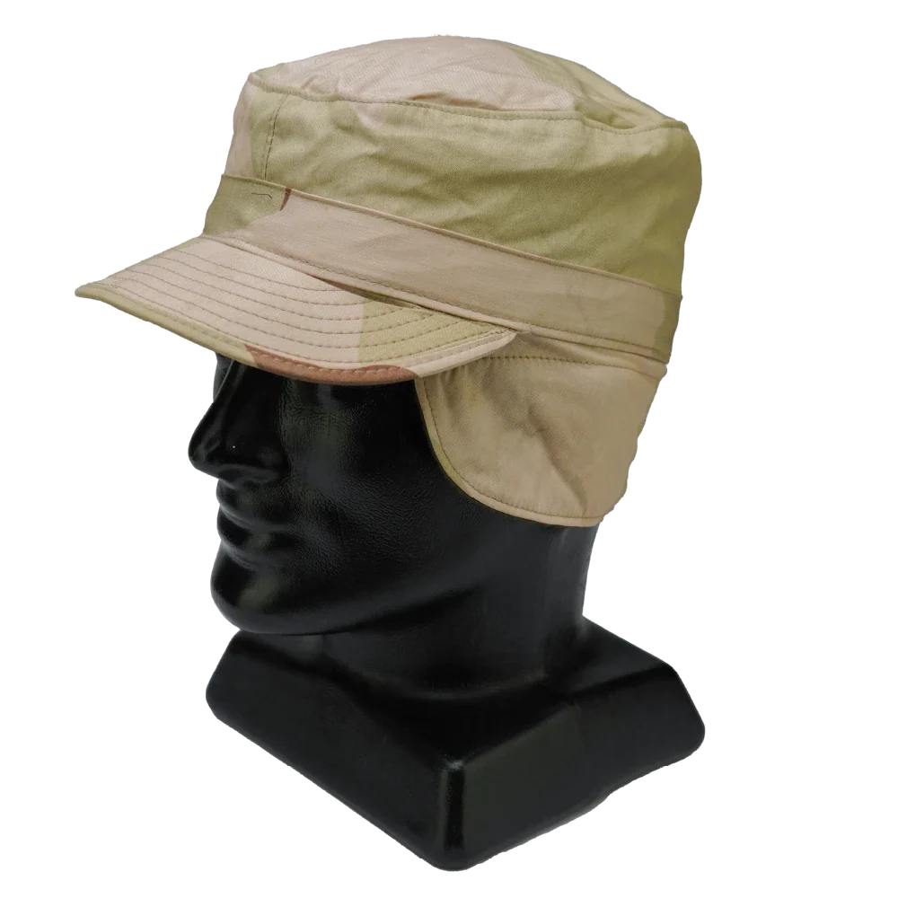 USGI 3 Colour Desert Patrol Cap w/ Flaps