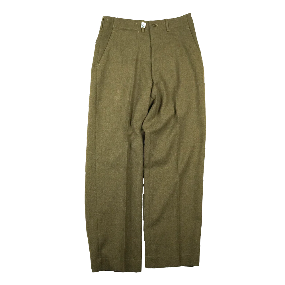 USGI M45 Olive Wool Field Trousers - 32x35