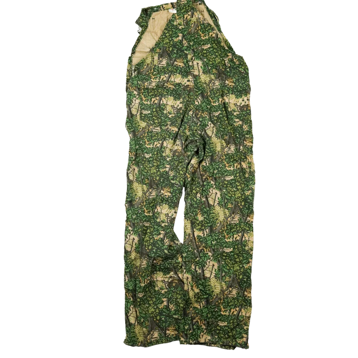 Vintage Bushlan 80s Camo Hunting Canvas Bib Overalls