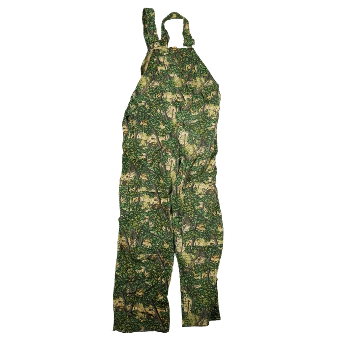 Vintage Bushlan 80s Camo Hunting Canvas Bib Overalls