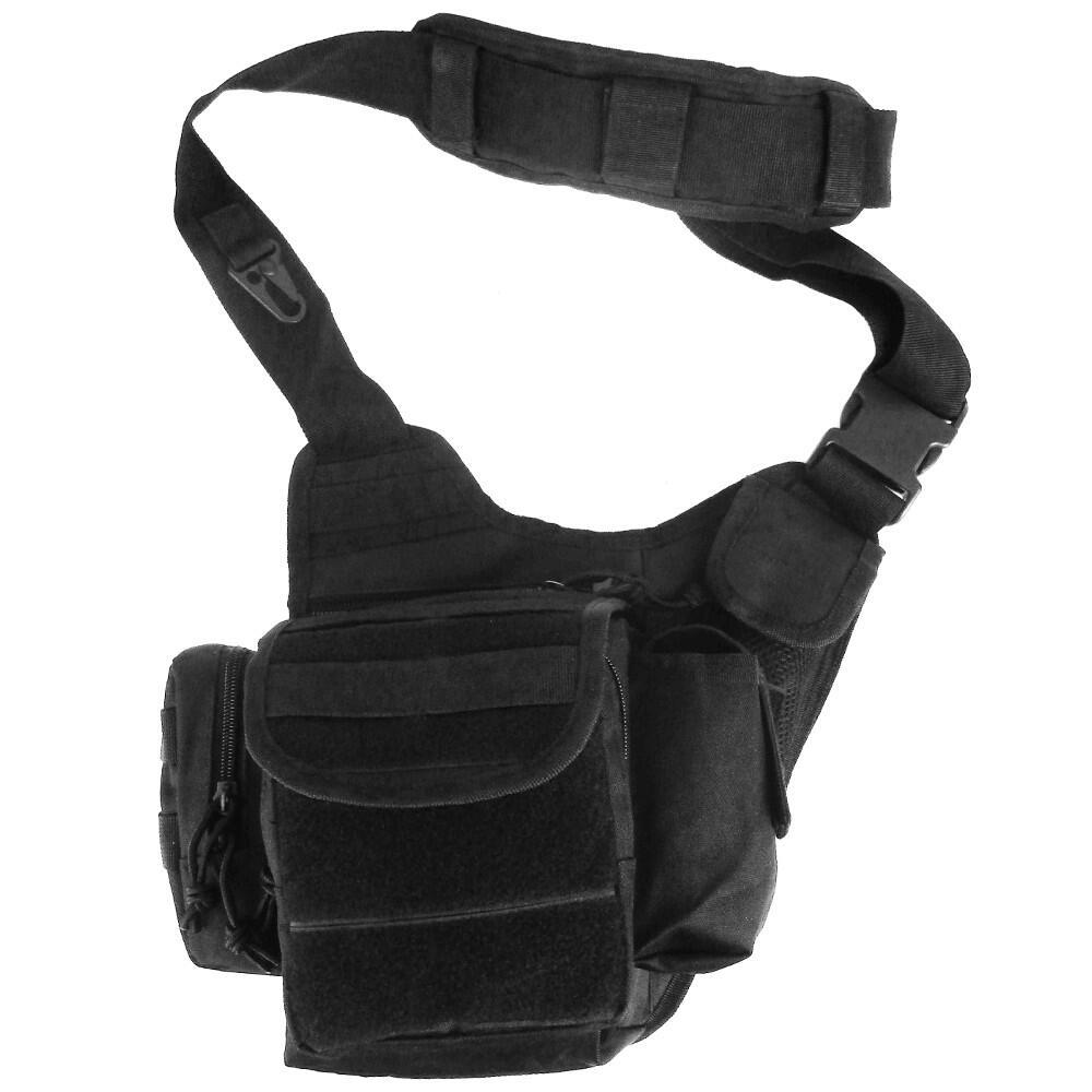 Tactical Sling Bag - Black | Army and Outdoors