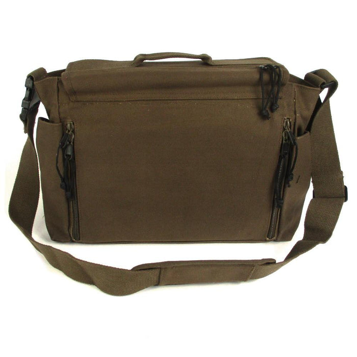 Concealed Carry Canvas Messenger Bag