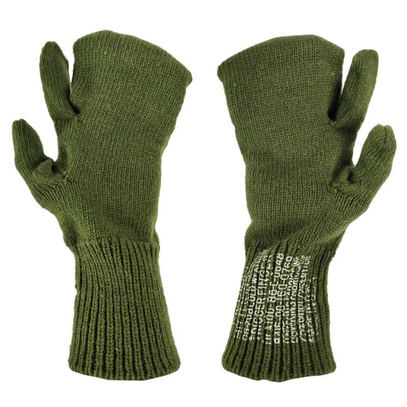 USGI Wool Trigger Finger Mitten Liners